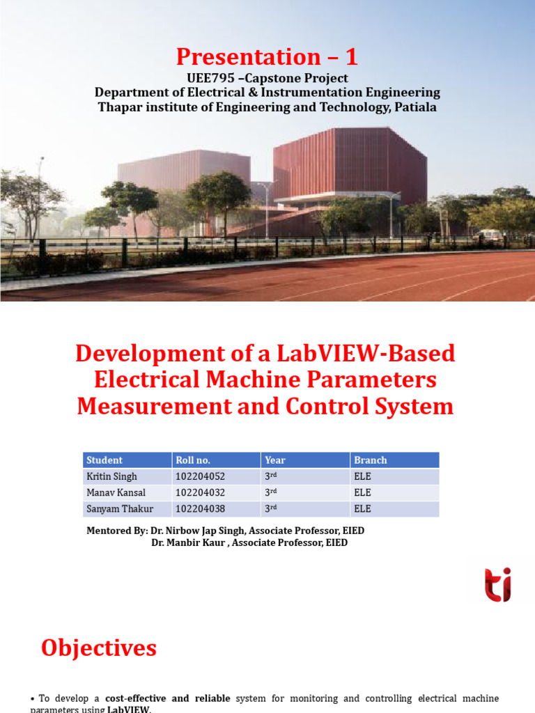 Development of A LabVIEW-Based Electrical Machine Parameter - ppt1 | PDF | Data Acquisition ...