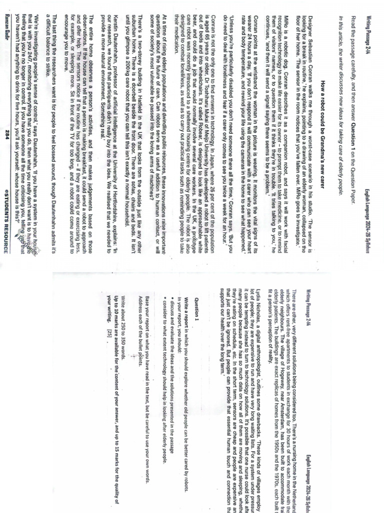 Report Writing Question | PDF