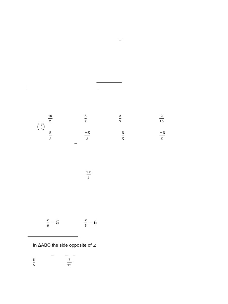 Class 7 Maths Sample Paper 2024-25 | PDF | Angle | Triangle