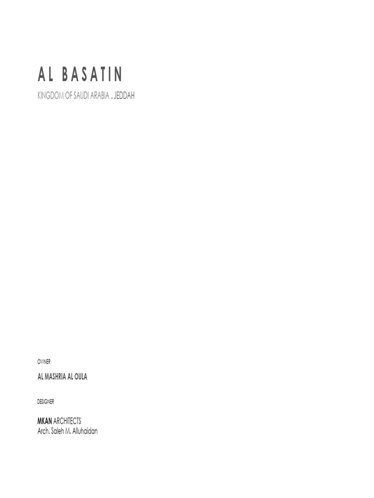 Al Basatin v4 | PDF | Architectural Design | Architecture