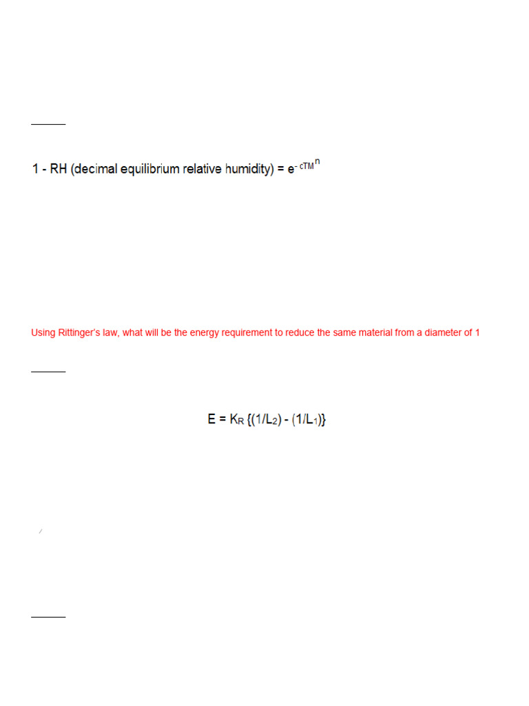 Pec-Che 501a Assignment Ii - Solutions | PDF