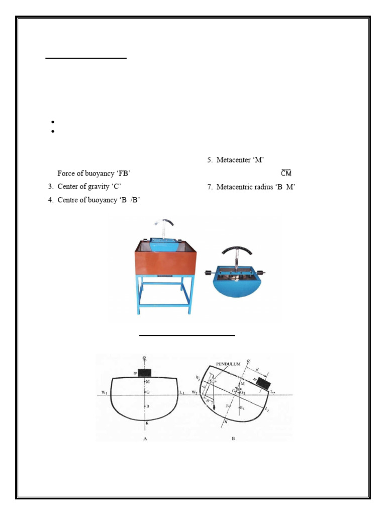 Experiment 3 Fm Lab Pdf Buoyancy Mechanical Engineering