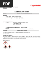 MSDS for EXXSOL D60 Solvent | PDF | Firefighting | Combustion