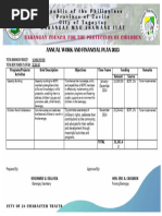 BCPC Quarterly Accomplishment Report - Template | PDF