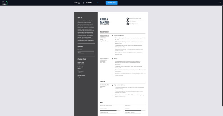 The Resume Ranger - Try The Ultimate AI Resume Builder | PDF