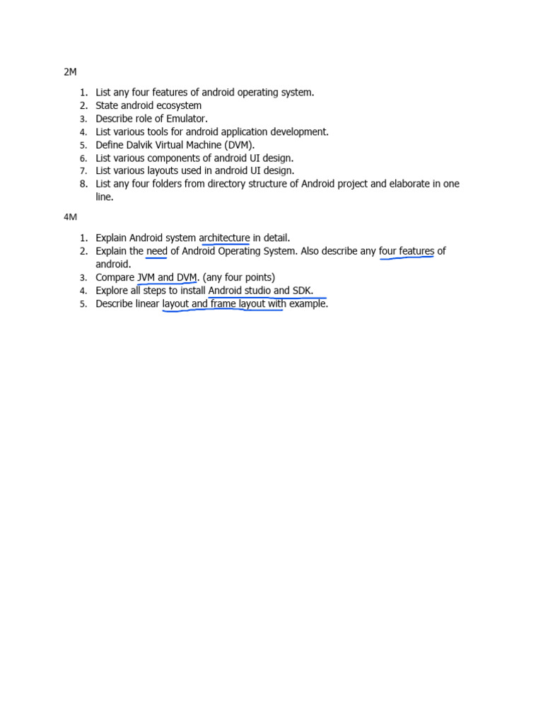 Android Development Essentials Guide | PDF