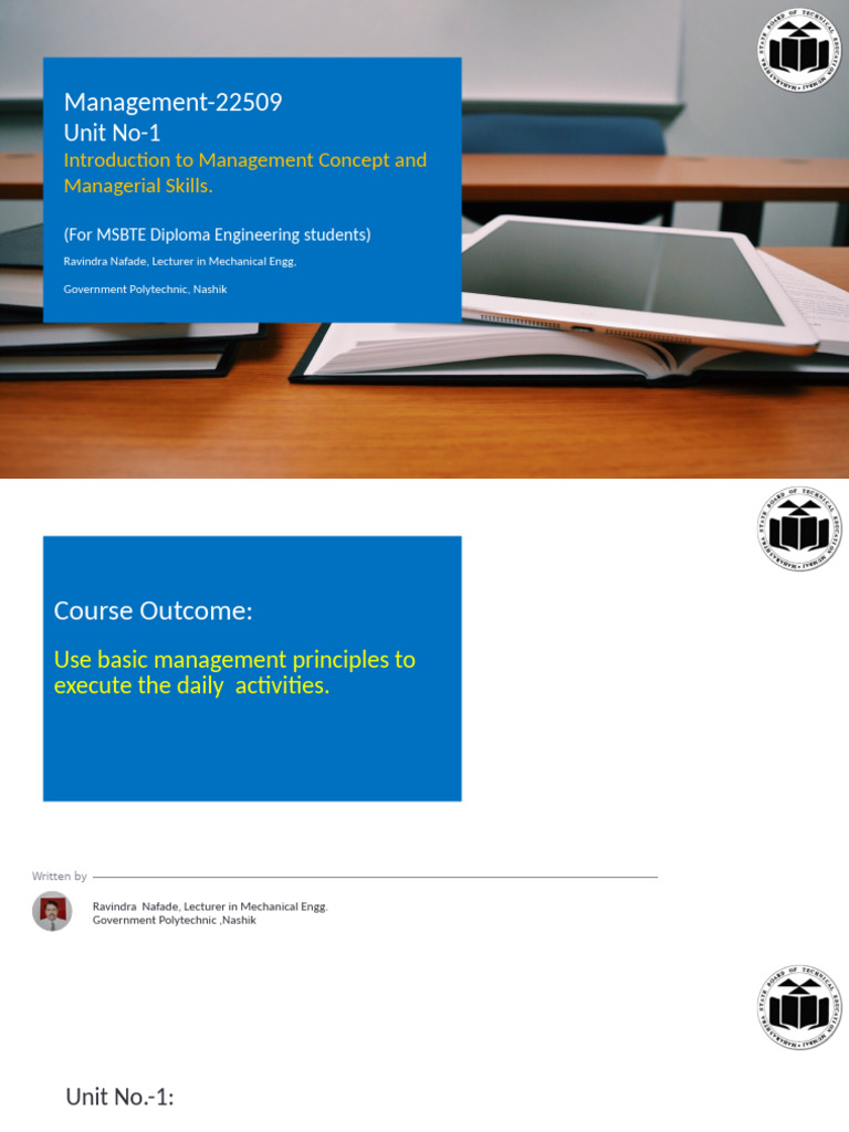 Management CO1 LO3 PART1 PPT | PDF | Human Resources | Economies