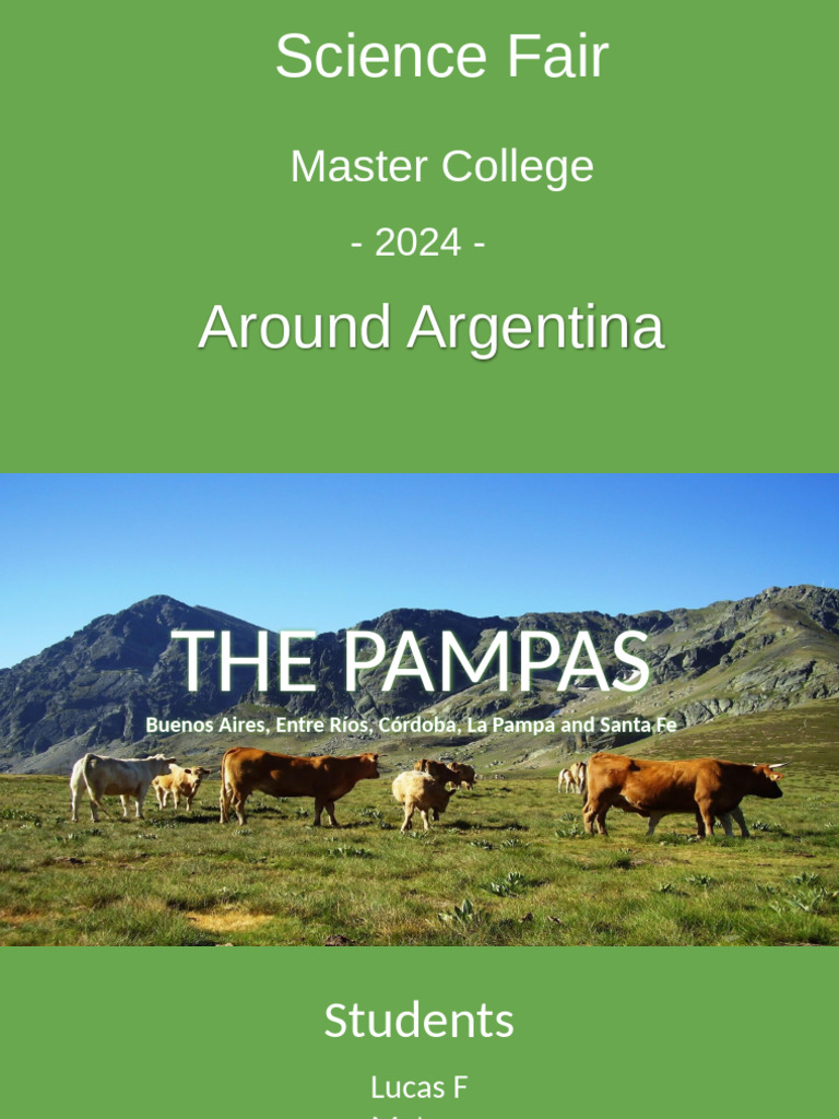 The pampas region | PDF