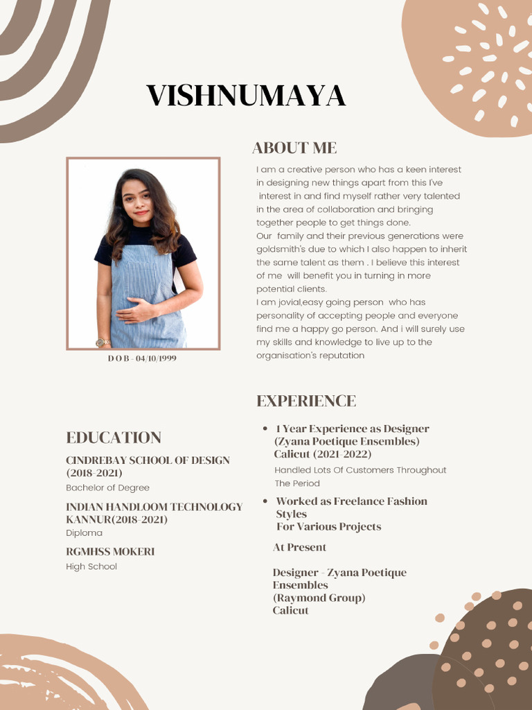 Vishnumaya Resume2 | PDF
