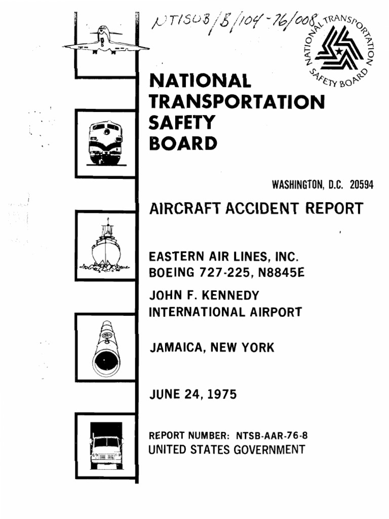 NTSB 1976 Eastern66 Aircraft Accident Report | PDF