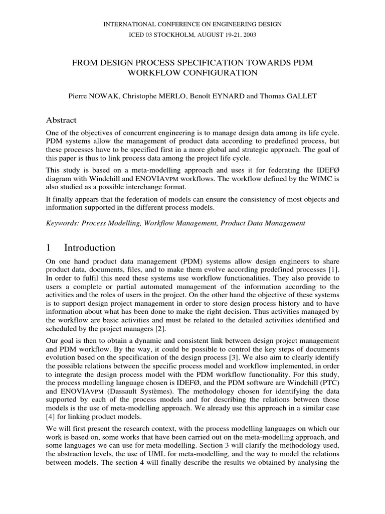 From_Design_Process_Specification_Toward | PDF | Conceptual Model | Unified Modeling Language