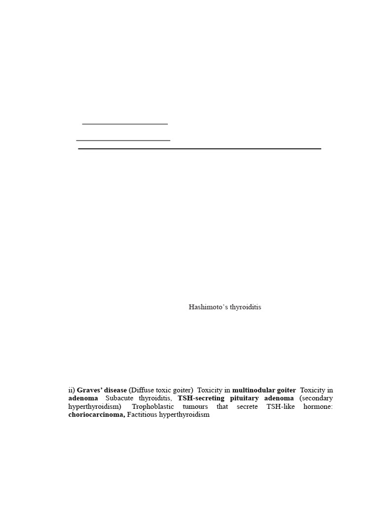 TUBERCULOSIS & Thyroid problem cards for class | PDF | Thyroid ...