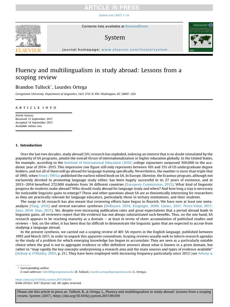 Fluency_and_multilingualism_in_study_abr | PDF | Fluency | Effect Size