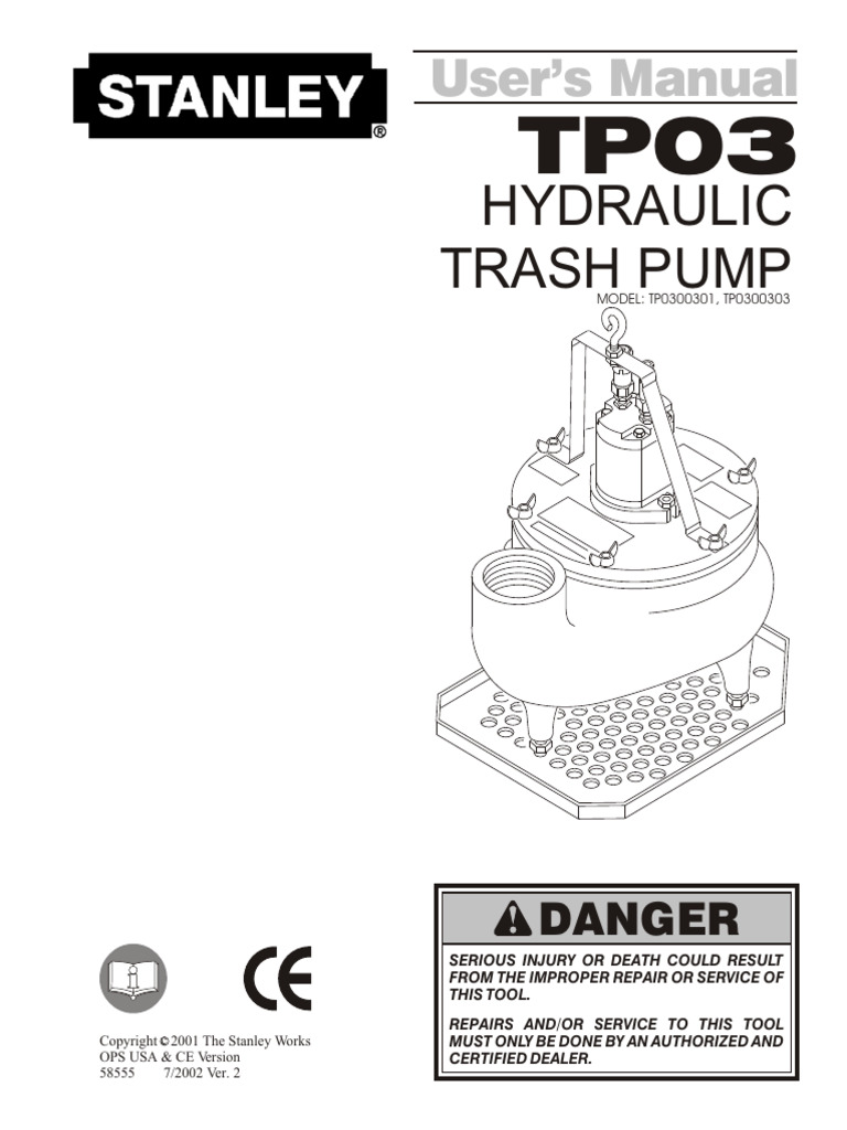 Stanley Tp03 Parts | PDF | Washer (Hardware) | Mechanical Engineering