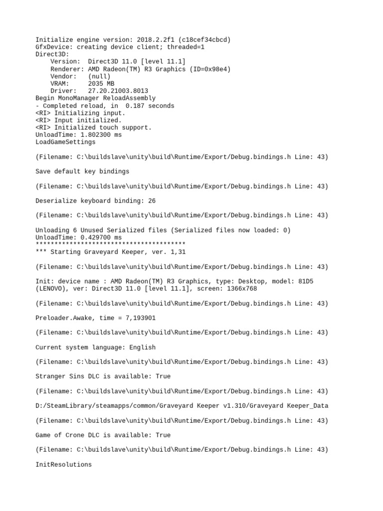 Output Log | PDF | Graphical User Interfaces | System Software