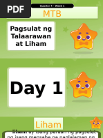 Mga Bahagi Ng Liham | PDF