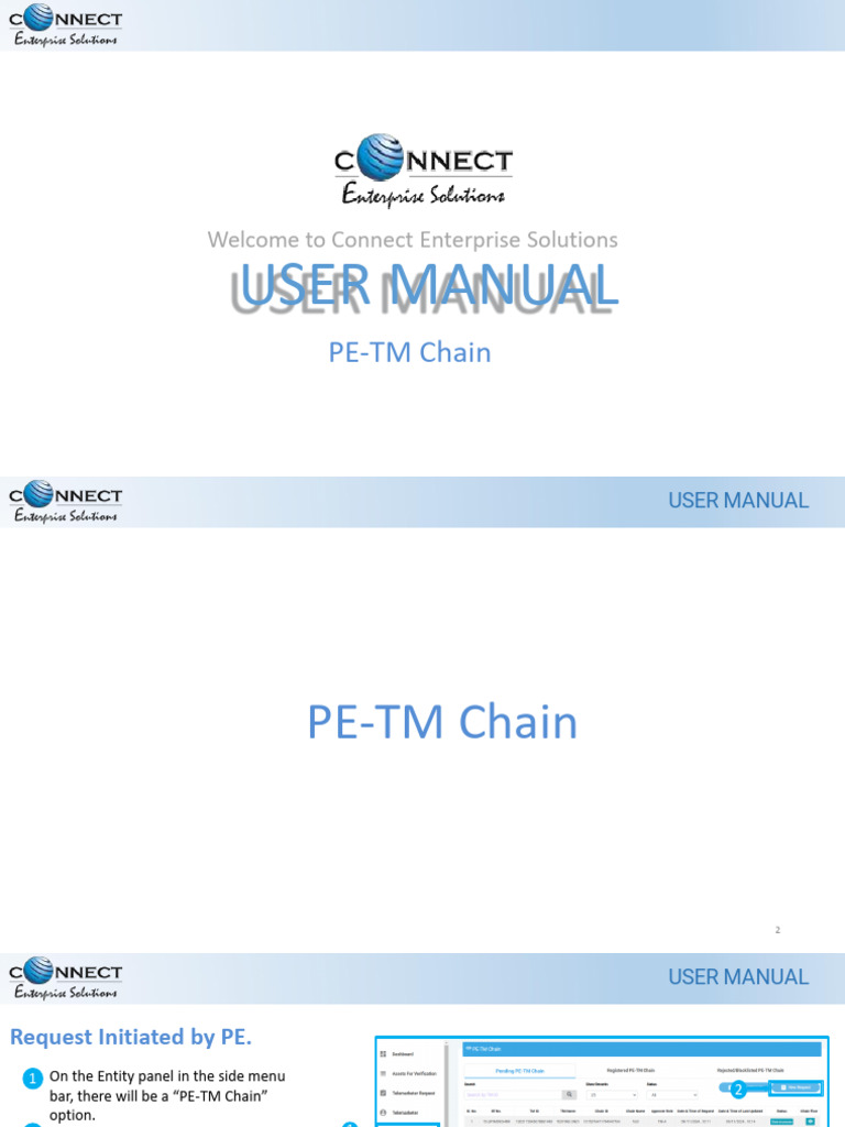 PE-TM-Chain - Ping Connect | PDF | Software | Computing