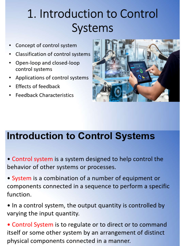 2-introduction to control system , ref books etc-15-07-2024 | PDF ...
