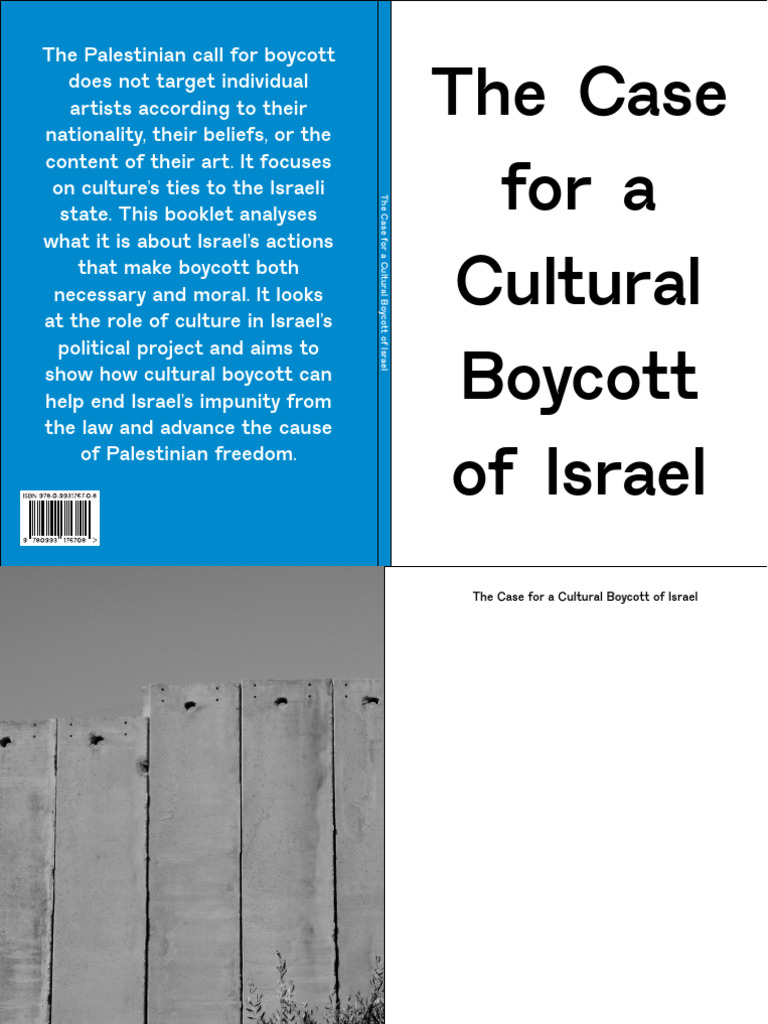 case_for_cultural_boycott_interactive-for-webpdf-copy | PDF | Boycott, Divestment And Sanctions ...