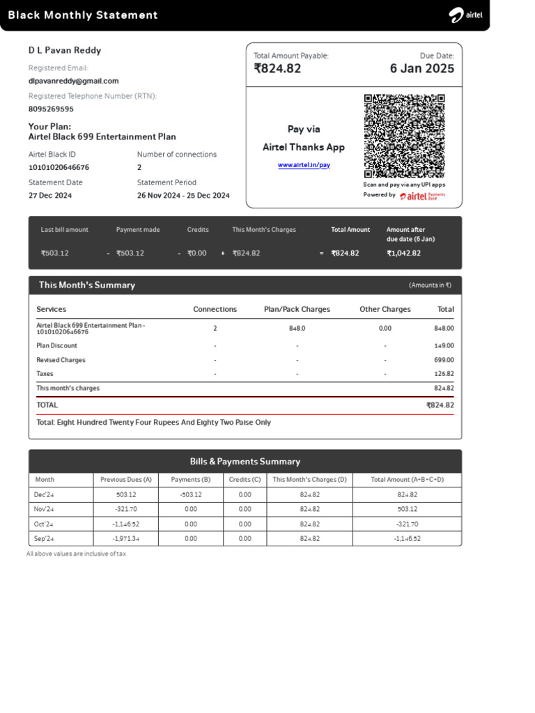 10101020646678_Dec2024 | PDF | Payments | Cheque