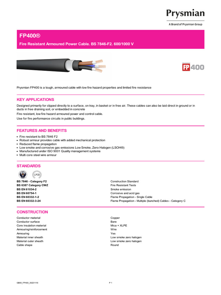 GB00_FP400_en-GB (1) | PDF | Electricity | Electrical Engineering
