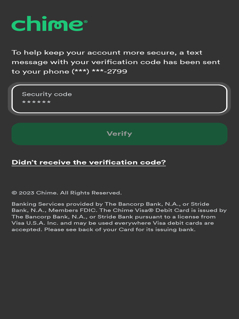 Member Login Chime | PDF