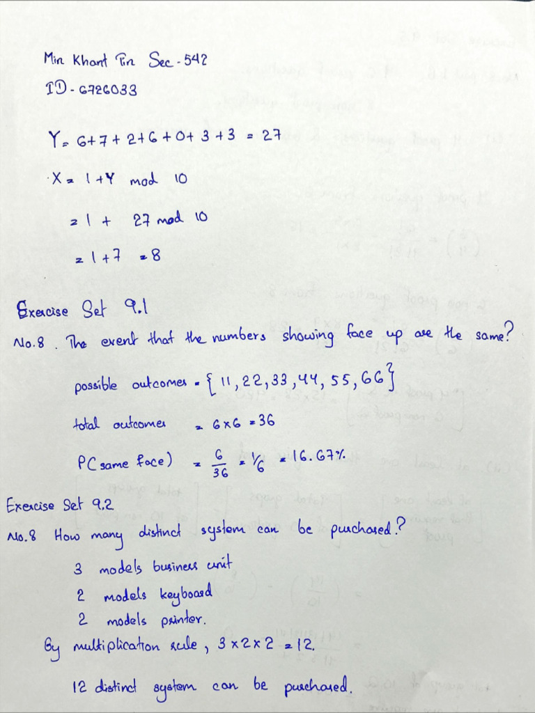 Assignment Exercises 2 | PDF