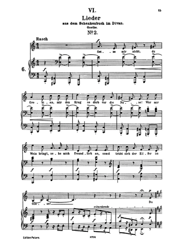 Lieder - Schumann | PDF