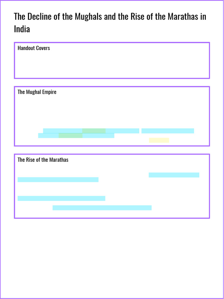 Day2 Colonization Handout | PDF | Mughal Empire | British Empire