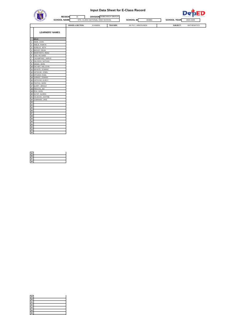 Grade 10 Mabini Pdf