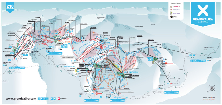 Grandvalira Piste Map 2019 | PDF