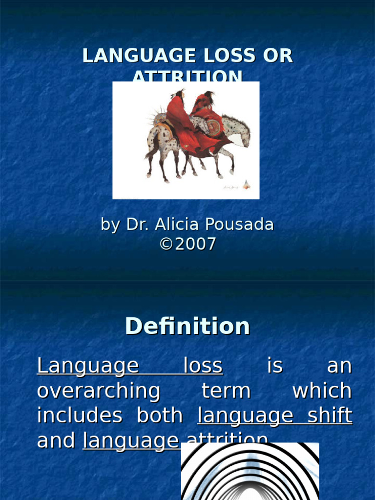 Language Attrition Insights | PDF | English Language | Word