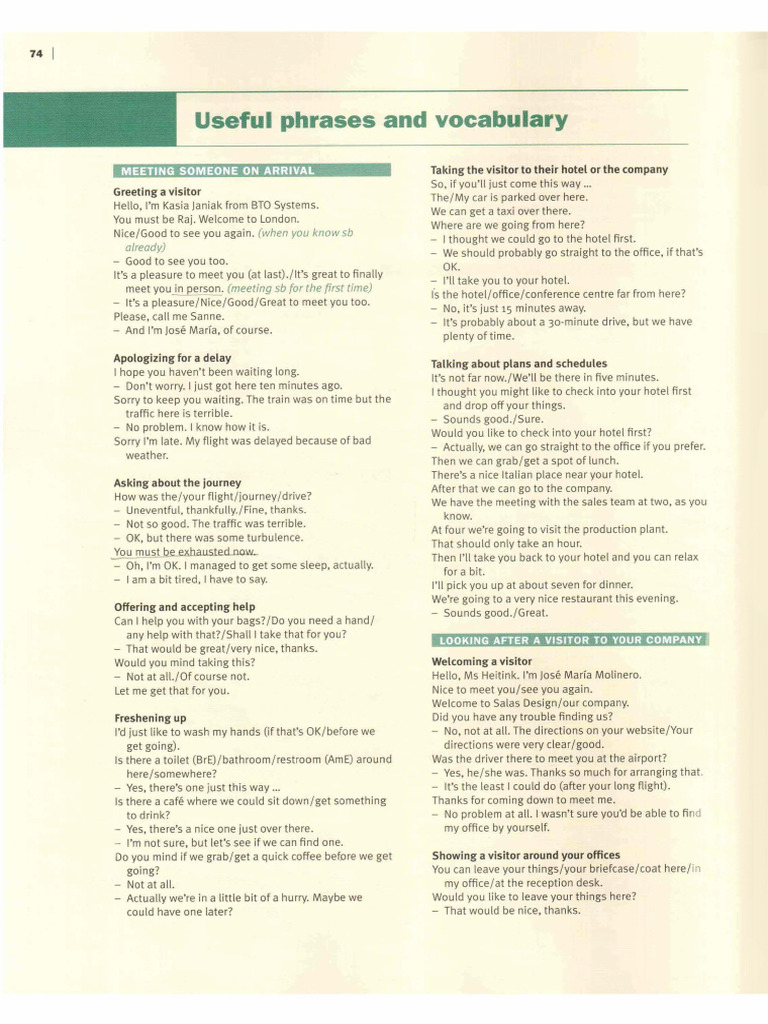 Ox English Useful Phrases | PDF