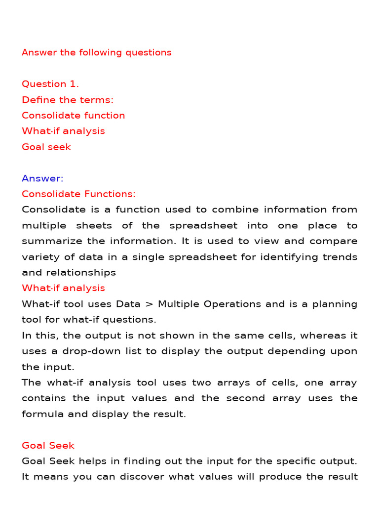 Analysing Data in A Spreadsheet Class X Kips Information Technology ...