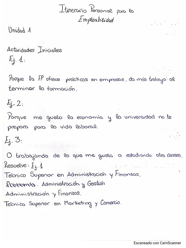 Ejercicios Tema 1 IPE (Editorial Mac Millan) | PDF