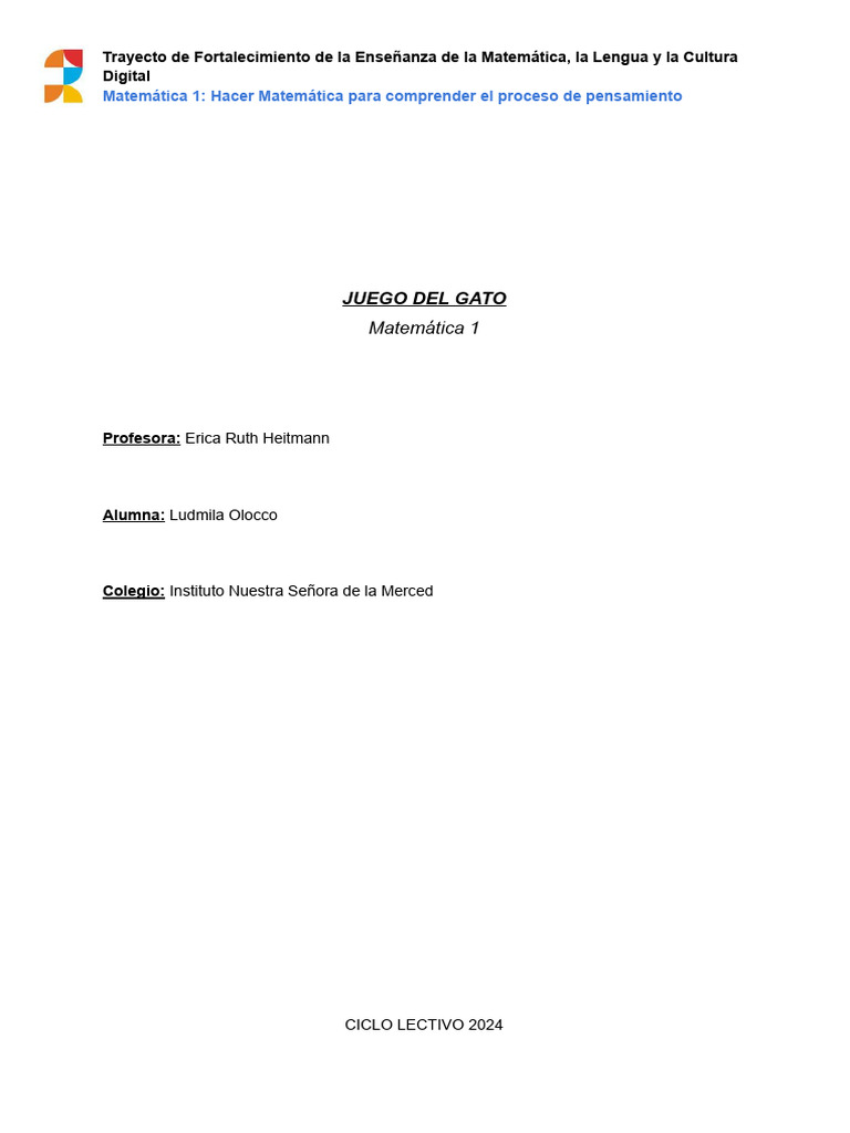 Juego Del Gato | PDF