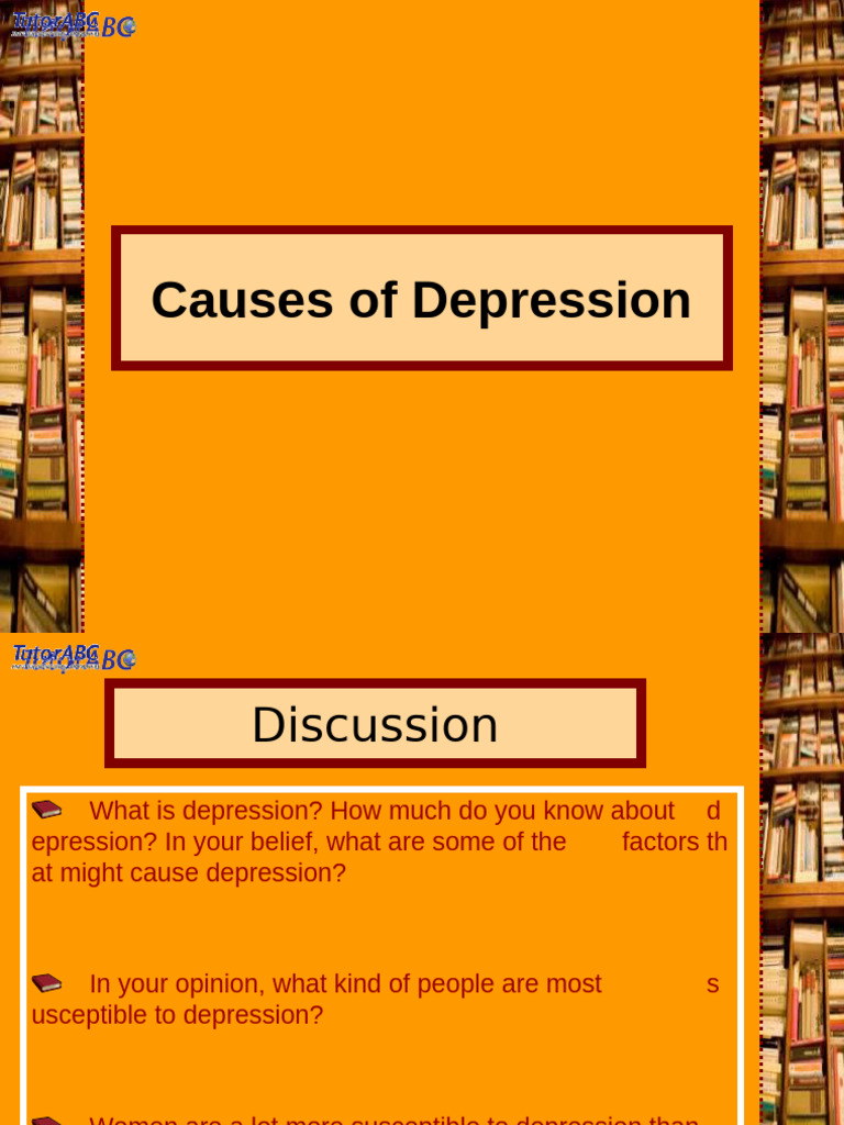 Understanding Depression Causes and Factors | PDF | Mental Disorder ...