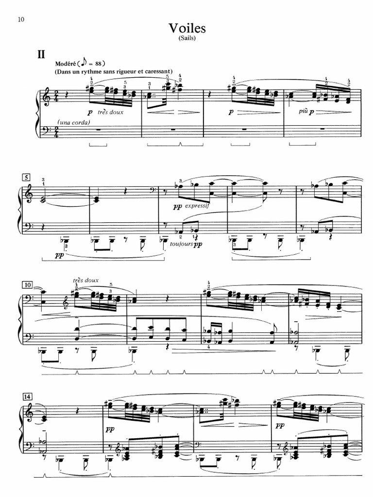 Prelude No. 2 - Voiles | PDF