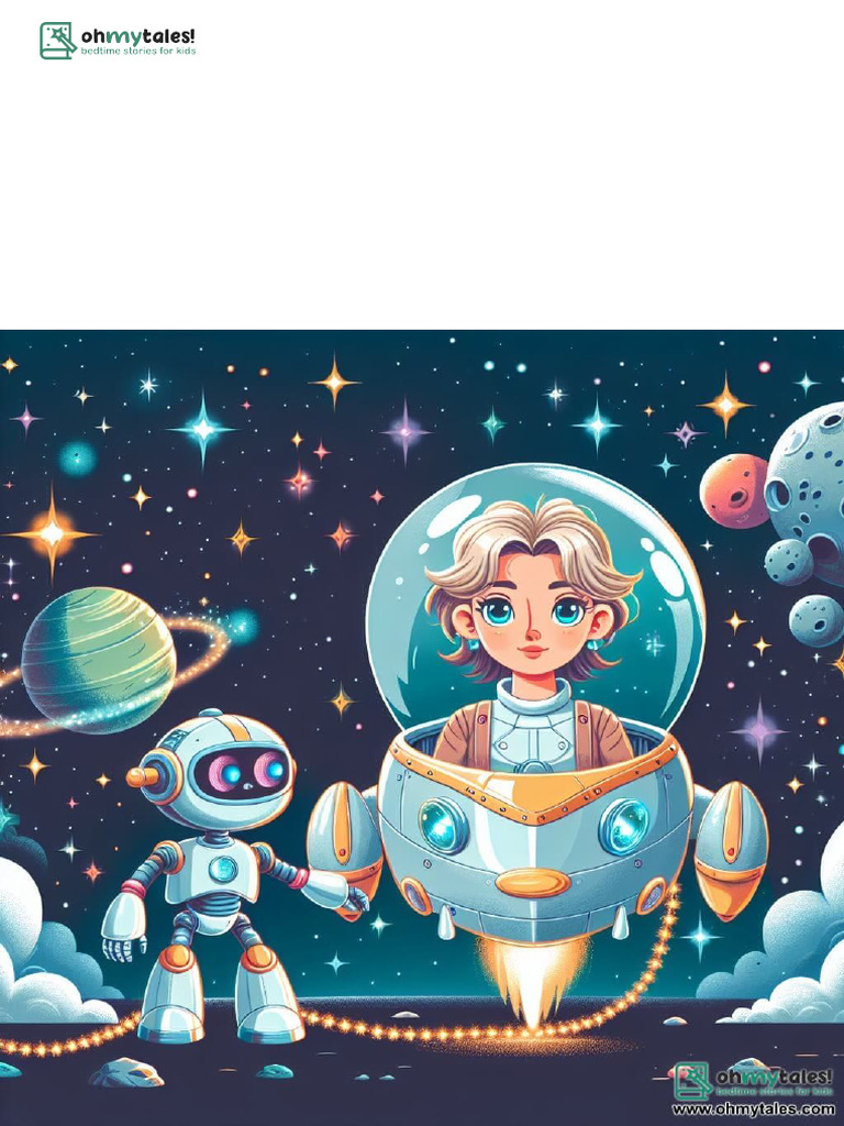 Captain Lily's Space Adventure Story | PDF