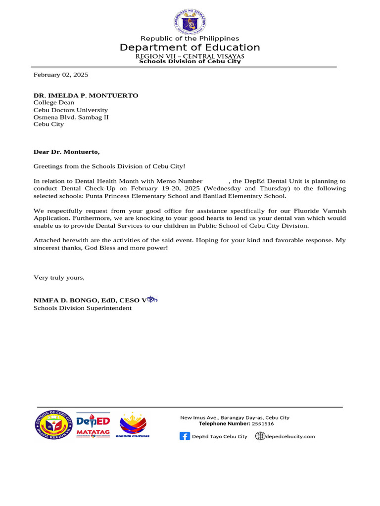 Request letter | PDF