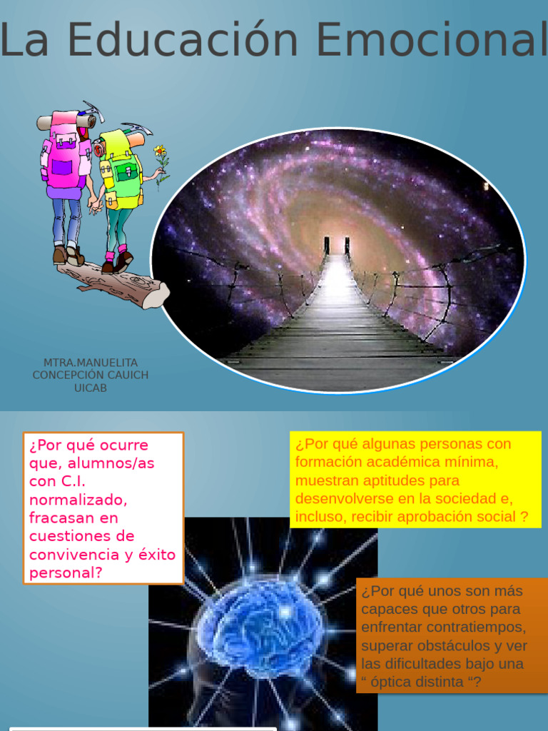 Educación Emocional y su Impacto Social | PDF | Las emociones ...