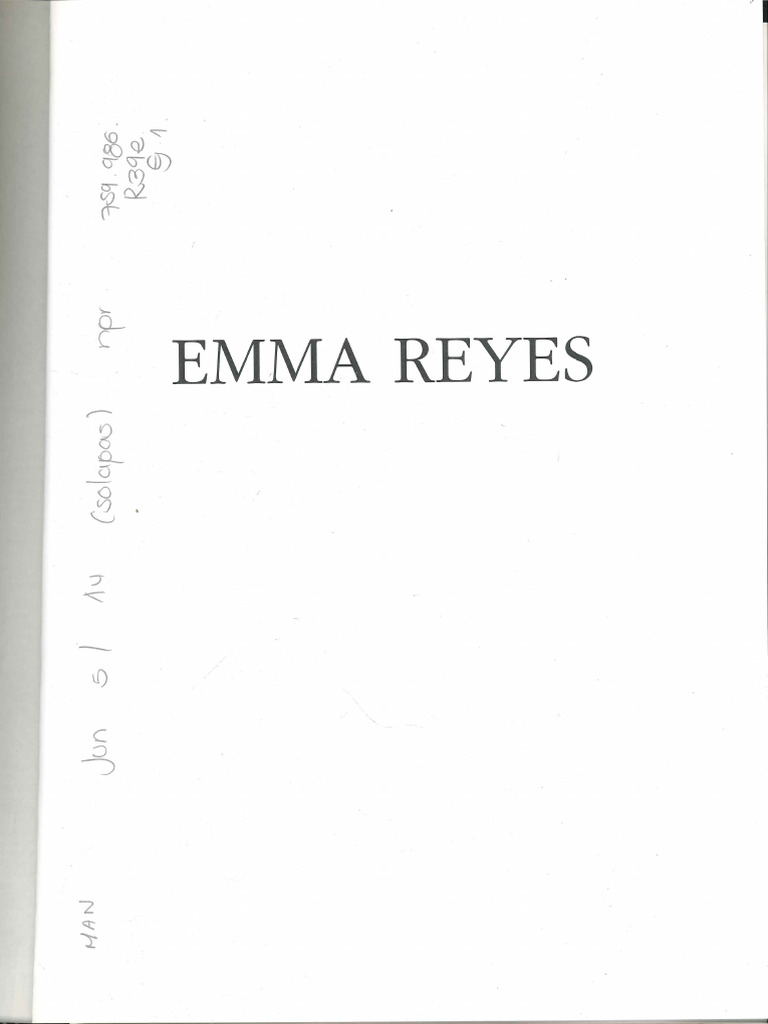 Emma Reyes | PDF