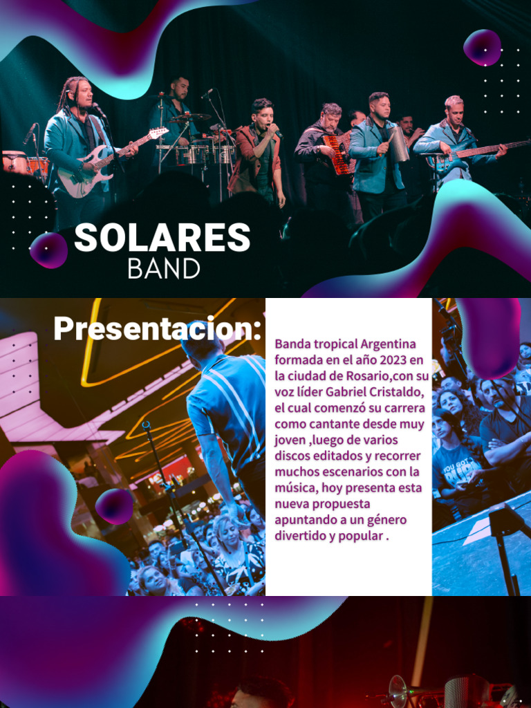 Solares Band Info | PDF