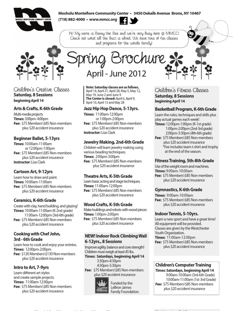 Spring Brochure 2012 | PDF