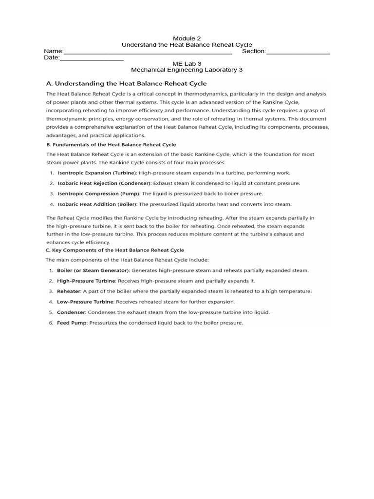 ME Lab 3 Module 2 - Activity 2 | PDF | Heat