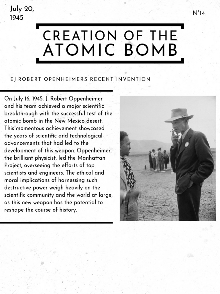 The Dropping of The Atomic Bombs-272917-2845645 | PDF