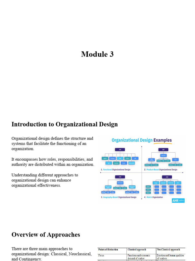 Mod 3 | PDF | Organizational Structure | Business
