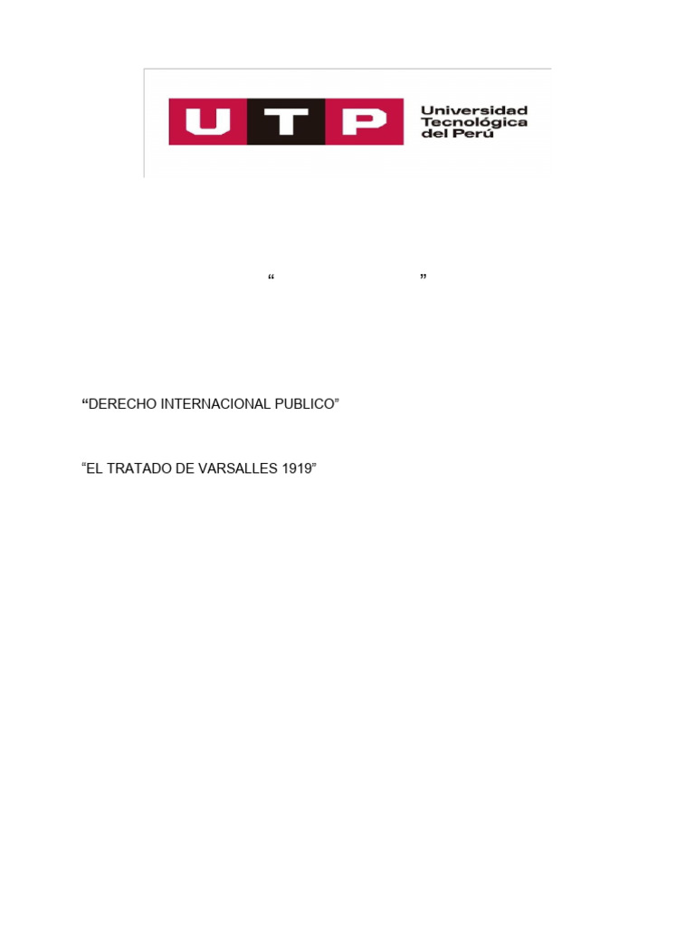 Tarea Academia 1 Dip | PDF | Alemania nazi | Tratado de Versalles