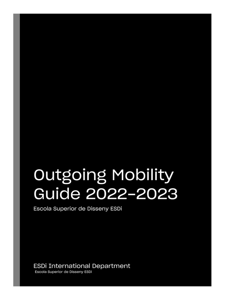 Outgoing Mobility Guide 2324 | PDF