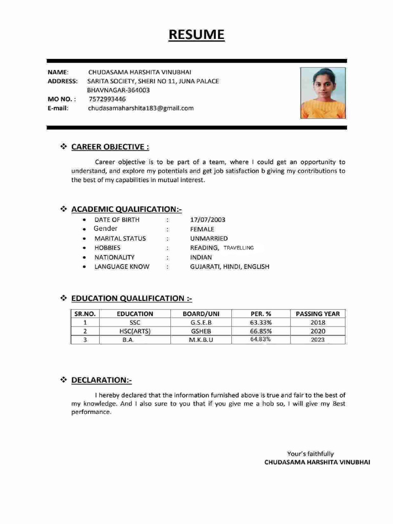 Harshita Resume-1 | PDF